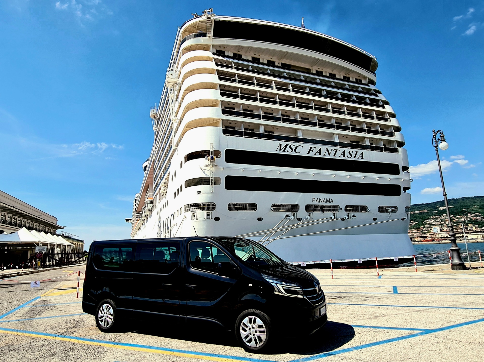 TRANSFER From to TRIESTE AIRPORT cruise terminal port